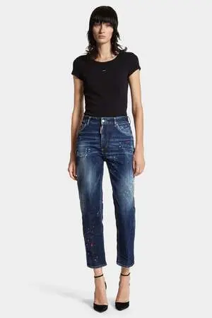 Dsquared2 Medium Easy Wash Boston Jeans