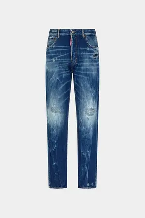 Dsquared2 Grey Wash 642 Jeans - Blue