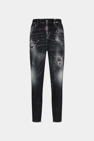 Dsquared2 Dsquared2 High Waist Twiggy Jeans Black