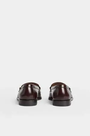 Dsquared2 Brushed Calfskin Leather Loafers