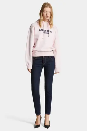 Dsquared2 Jennifer Jeans In Dark Rinse