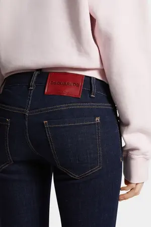 Dsquared2 Jennifer Jeans In Dark Rinse