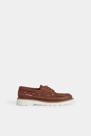 Dsquared2 Explorer Boat Shoes - Brown
