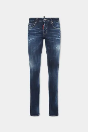 Dsquared2 Ducati X Dark Wash Leona Jeans - Blue