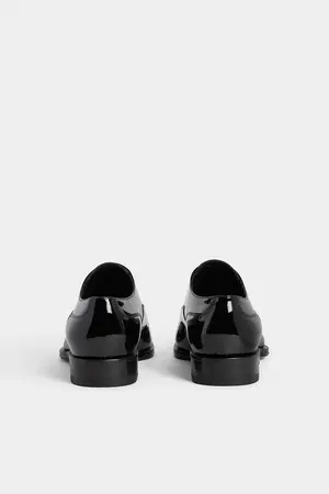 Dsquared2 Patent Leather Oxford Shoes