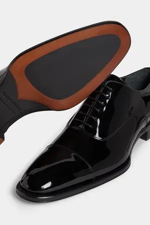 Dsquared2 Patent Leather Oxford Shoes
