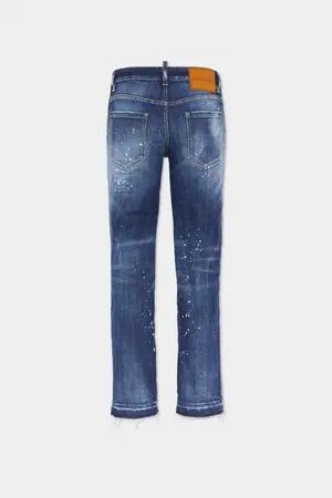 Dsquared2 Jenna Jeans Medium Wash With Spot Details