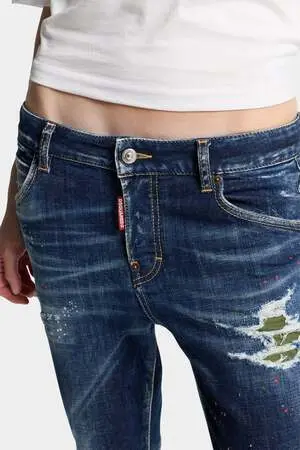 Dsquared2 Teddy Jeans" Distressed Denim