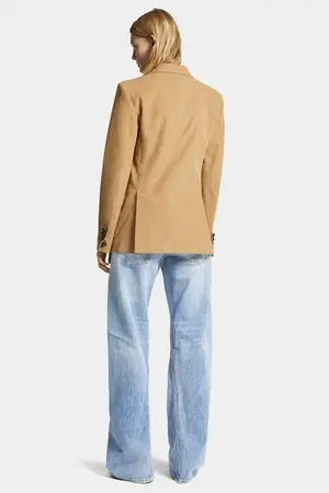 Dsquared2 Light Wash Twisted Jeans - Blue