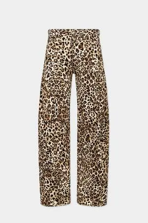 Dsquared2 Wild2 Printed Loose Fit Jeans - Black