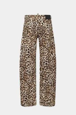 Dsquared2 Wild2 Printed Loose Fit Jeans