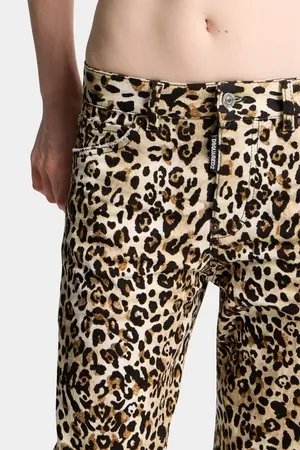 Dsquared2 Wild2 Printed Loose Fit Jeans