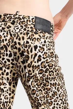 Dsquared2 Wild2 Printed Loose Fit Jeans