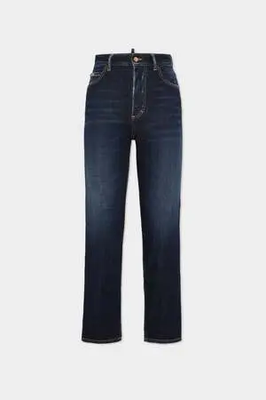 Dsquared2 Dark Wash Boston Jeans - Blue