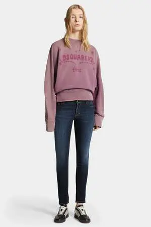 Dsquared2 Jennifer Dark Wash Medium Waist Jeans