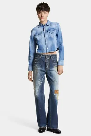 Dsquared2 Medium Sand Wash San Diego Jeans