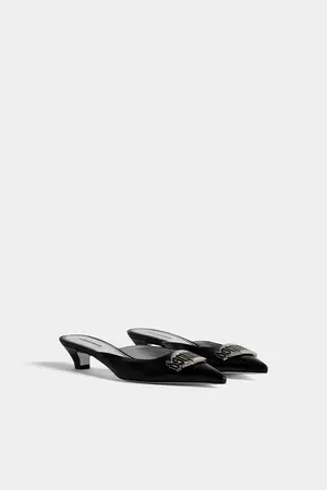 Dsquared2 Gothic Mule Sandals - Black