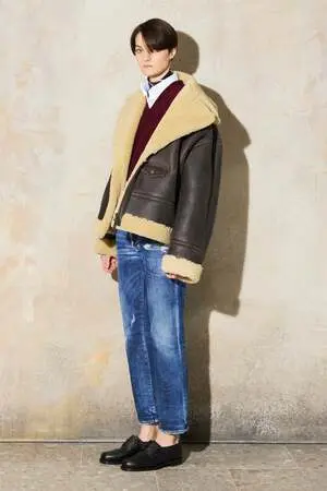 Dsquared2 Medium Wash Jenna Jeans With Distressed Detailing