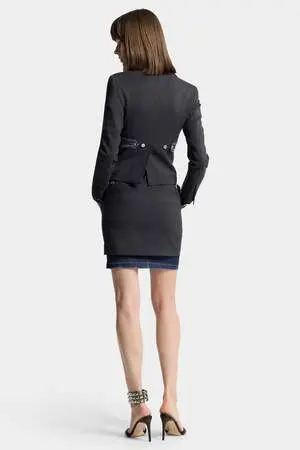 Dsquared2 Hybrid Tailored Denim Skirt