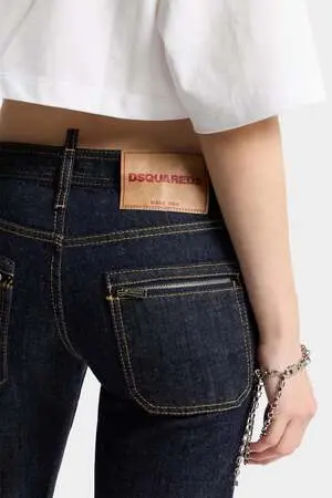 Dsquared2 Dark Weight Wash Jenna Jeans