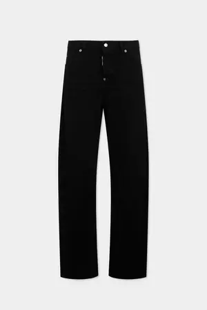 Dsquared2 Garment Dyed Loose Twst Jeans - Black