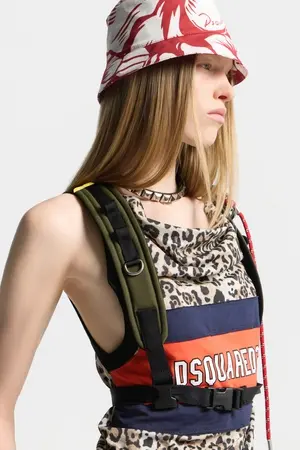 Dsquared2 Wild2" Print Tank Top - Black