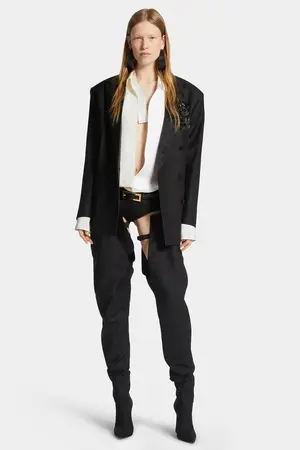 Dsquared2 Double Layer Backless Evening Blazer