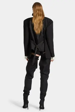Dsquared2 Double Layer Backless Evening Blazer