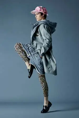 Dsquared2 Long Hooded Coat With Distressed Finish
