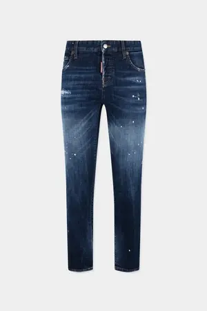 Dsquared2 Medium Easy Red Spots Teddy Jeans - Blue