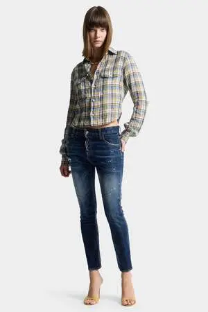 Dsquared2 Medium Easy Red Spots Teddy Jeans