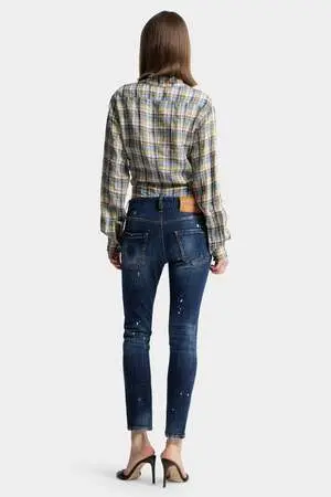 Dsquared2 Medium Easy Red Spots Teddy Jeans