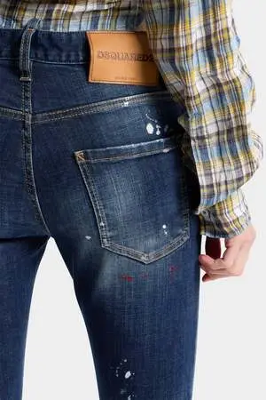 Dsquared2 Medium Easy Red Spots Teddy Jeans