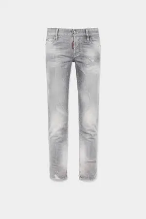 Dsquared2 Brushed Wash Skinny Jeans - Grey
