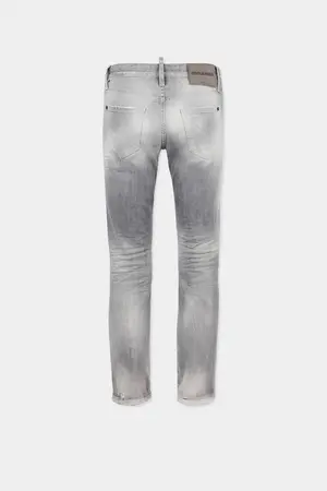 Dsquared2 Brushed Wash Skinny Jeans - Grey