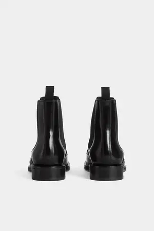 Dsquared2 Neoclassic Chelsea Boots With Brogue Detailing