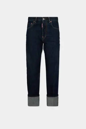 Dsquared2 Cimosa Authentic Japanese Tomboy Jeans - Blue