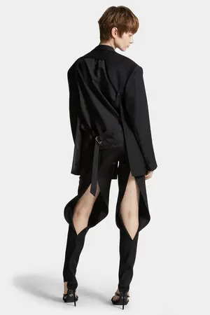Dsquared2 Tailored Silk-wool Evening Pants