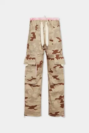 Dsquared2 Asymmetric Cargo Trousers - Black