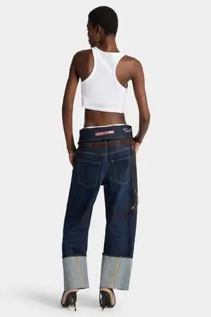Dsquared2 Dark Urban Loose Twist Jeans