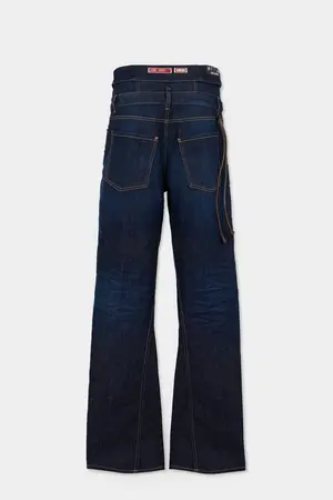 Dsquared2 Dark Wash Loose Fit Denim Jeans