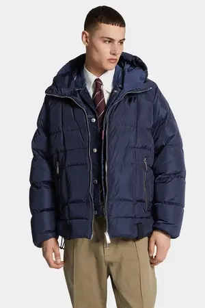 Dsquared2 3d Down Jacket - Blue