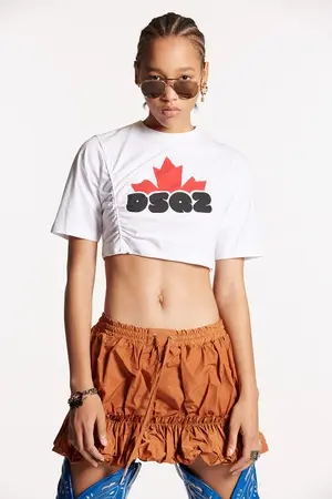 Dsquared2 Candy Mini Skirt - Orange