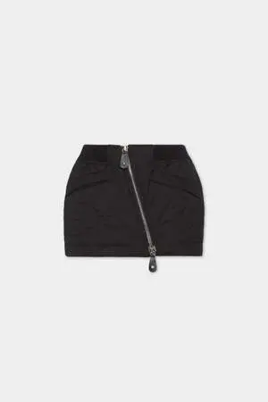 Dsquared2 Quilted Mini Skirt - Black