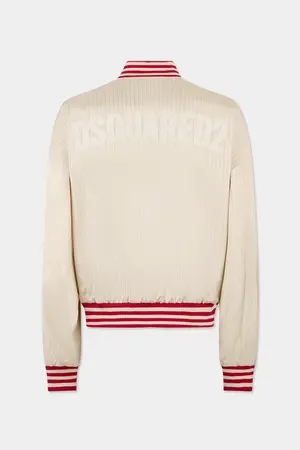 Dsquared2 Striped Bomber Jacket - Fantasy