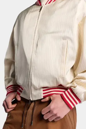 Dsquared2 Striped Bomber Jacket - Fantasy