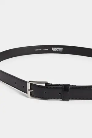 Dsquared2 Classic Buckle Leather Belt