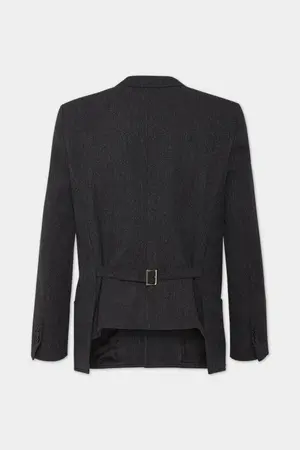 Dsquared2 X Vaccaro Wool, Cotton, And Linen Blazer