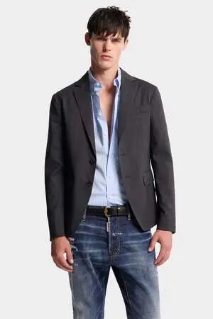 Dsquared2 Pinstriped Single Breasted Blazer