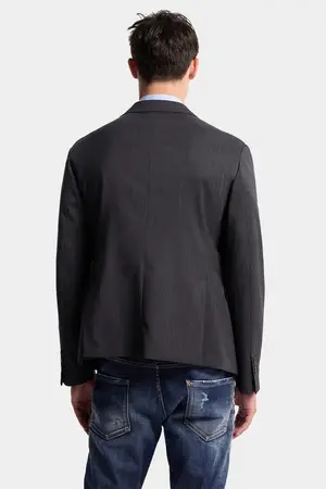 Dsquared2 Pinstriped Single Breasted Blazer
